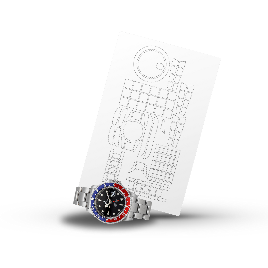 INVISI-SHIELD For GMT Master II Oyster Ref: 16710 (After 1997 ...
