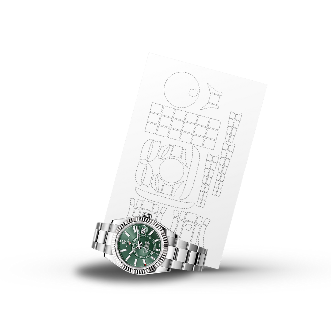 INVISI-SHIELD For Sky-Dweller Oyster Ref: 336933/ 336934/ 336935/ 3369 ...