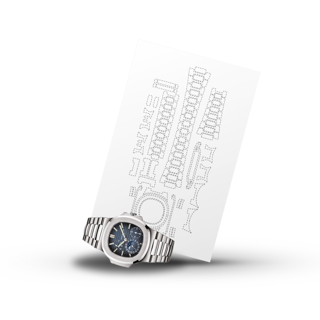 INVISI-SHIELD For Patek Philippe Nautilus Ref: 5712/1A 5712/1R ...