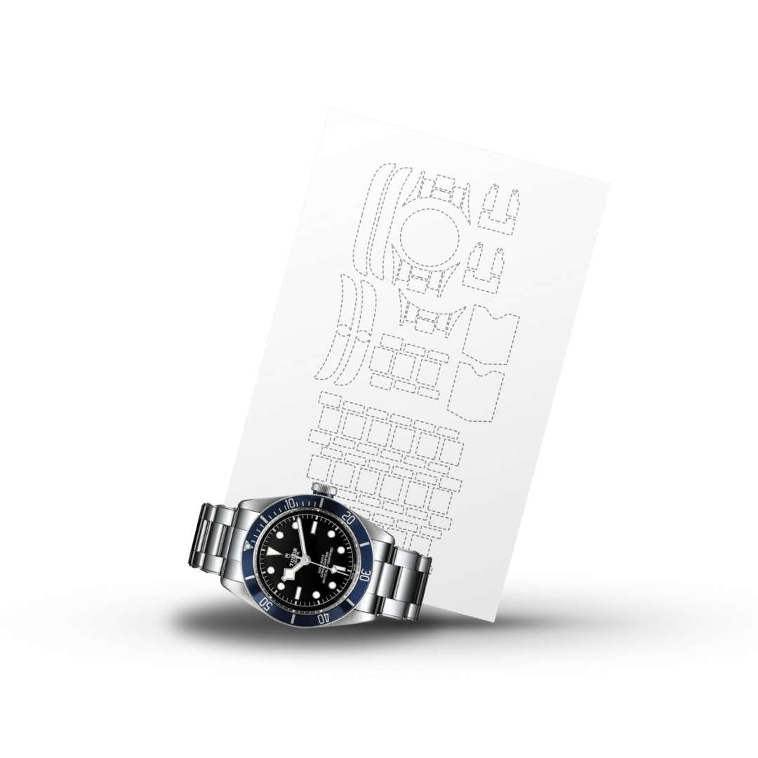 INVISI-SHIELD For Tudor Black Bay Ref: M79230 (41mm) – INVISISHIELD LAB