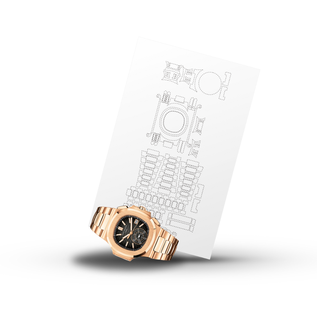 INVISI-SHIELD For Patek Philippe Nautilus Ref: 5980/1R 5980/1AR ...